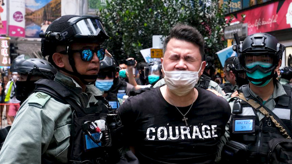 Hong Kong Police Make First Arrests Under Newly Imposed Security Law
